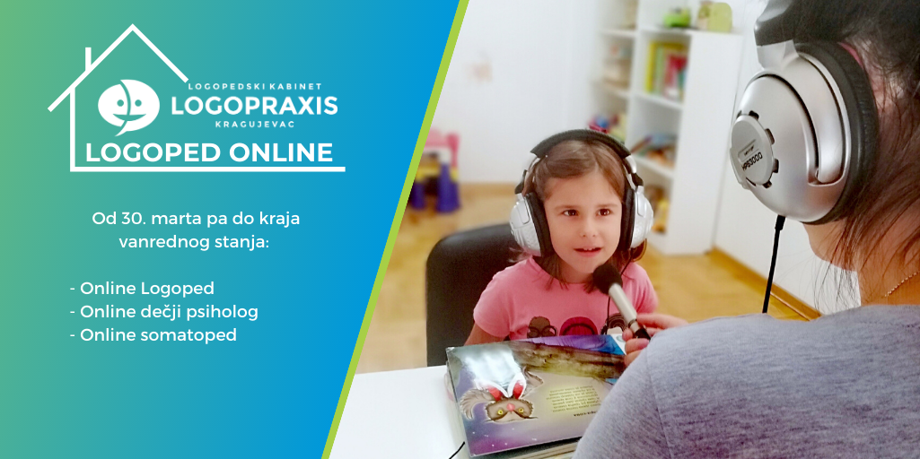 Vežbajte od kuće - online logopedski tretmani - Logopraxis